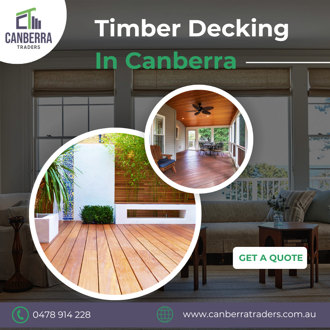 Timber Decking in Canberra | Canberra Traders